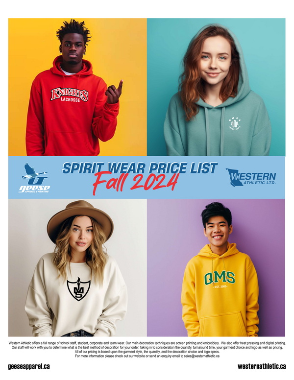 Spirit Wear Western Athletic - one stop, Full service sportswear supplier